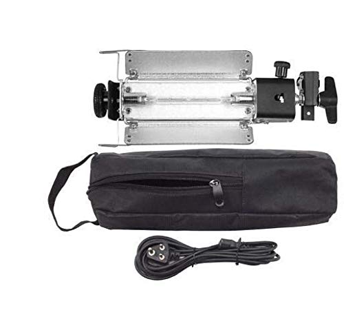 HIFFIN® Porta Kit 1000w Light with 9 feet Light Stands and Umbrella Li