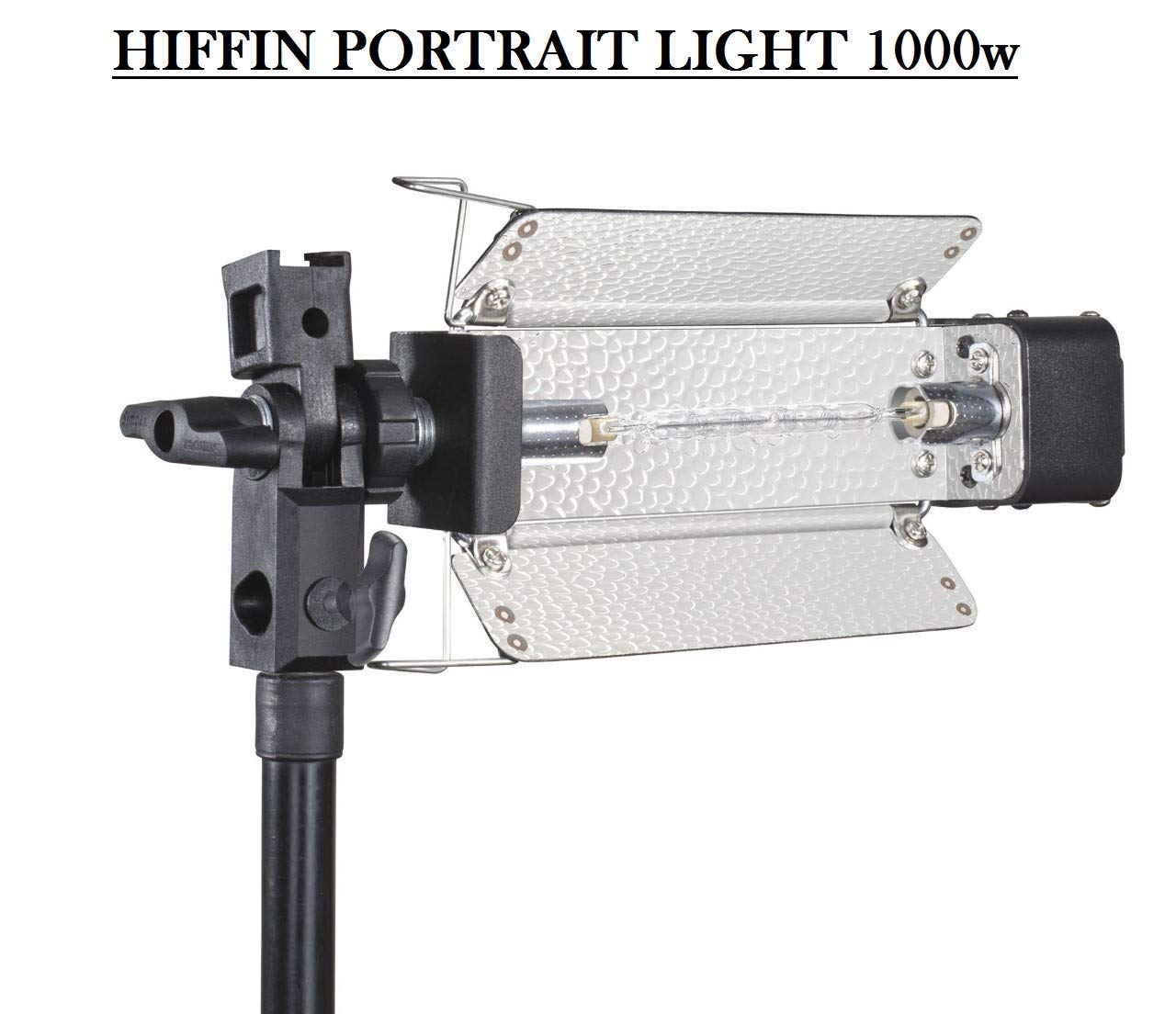 HIFFIN® Porta Kit 1000w Light with 9 feet Light Stands and Umbrella Li